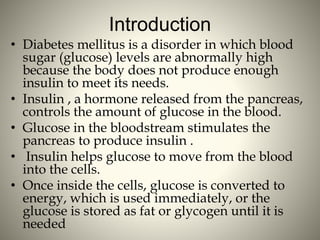 Diabete mellitus | PPT