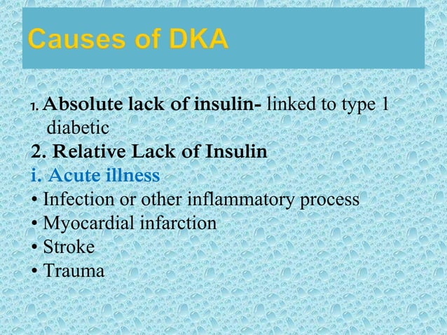 Diabete coma | PPTX | Endocrine and Metabolic Diseases | Diseases and ...