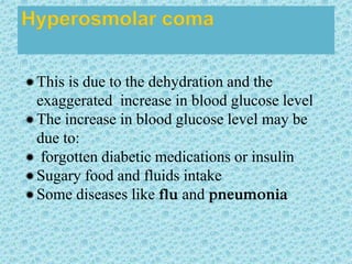 Diabete coma | PPTX
