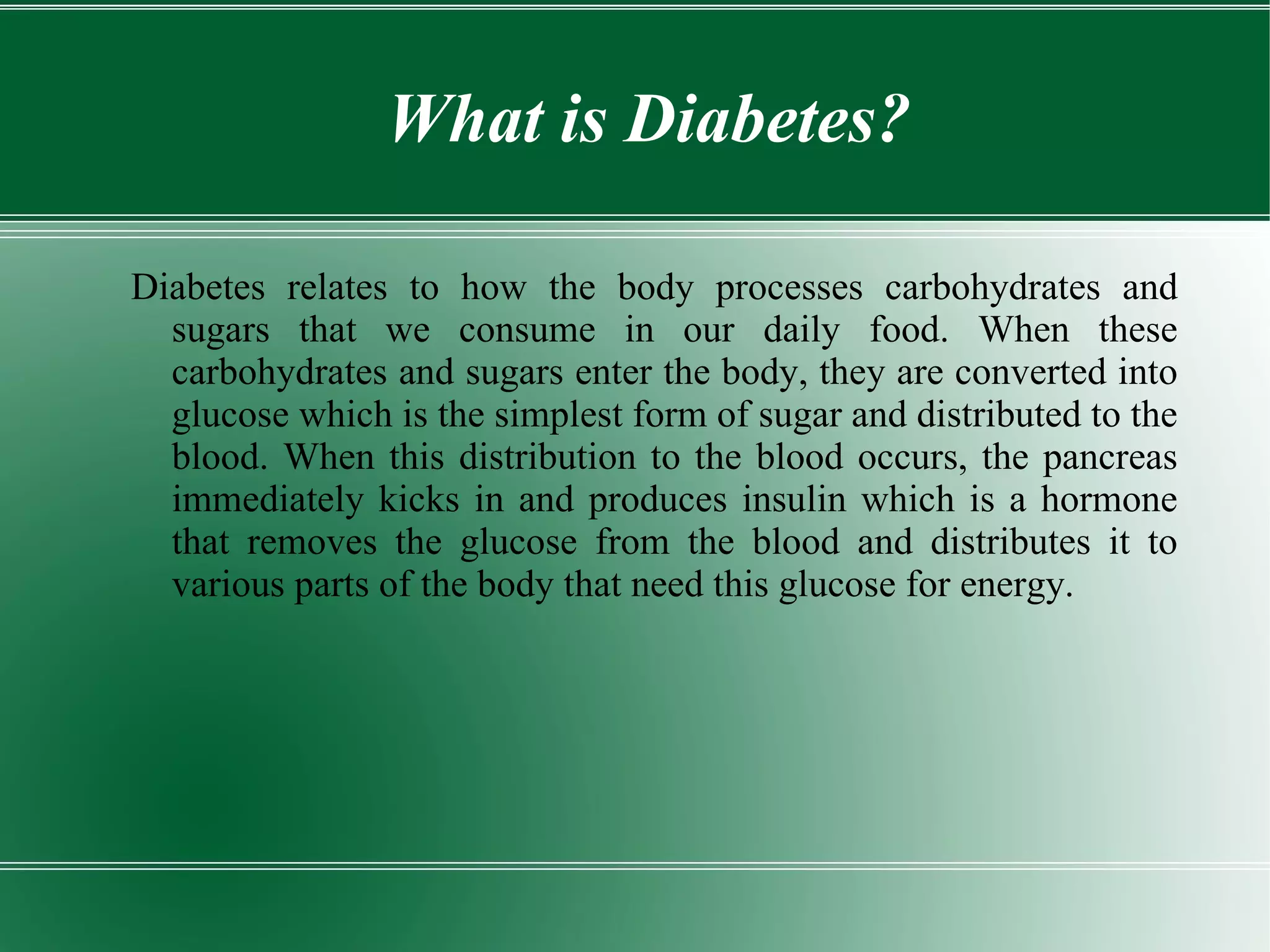 What Pre-Diabetes Is And What The Risk Factors Are For Pre-Diabetes | ODP