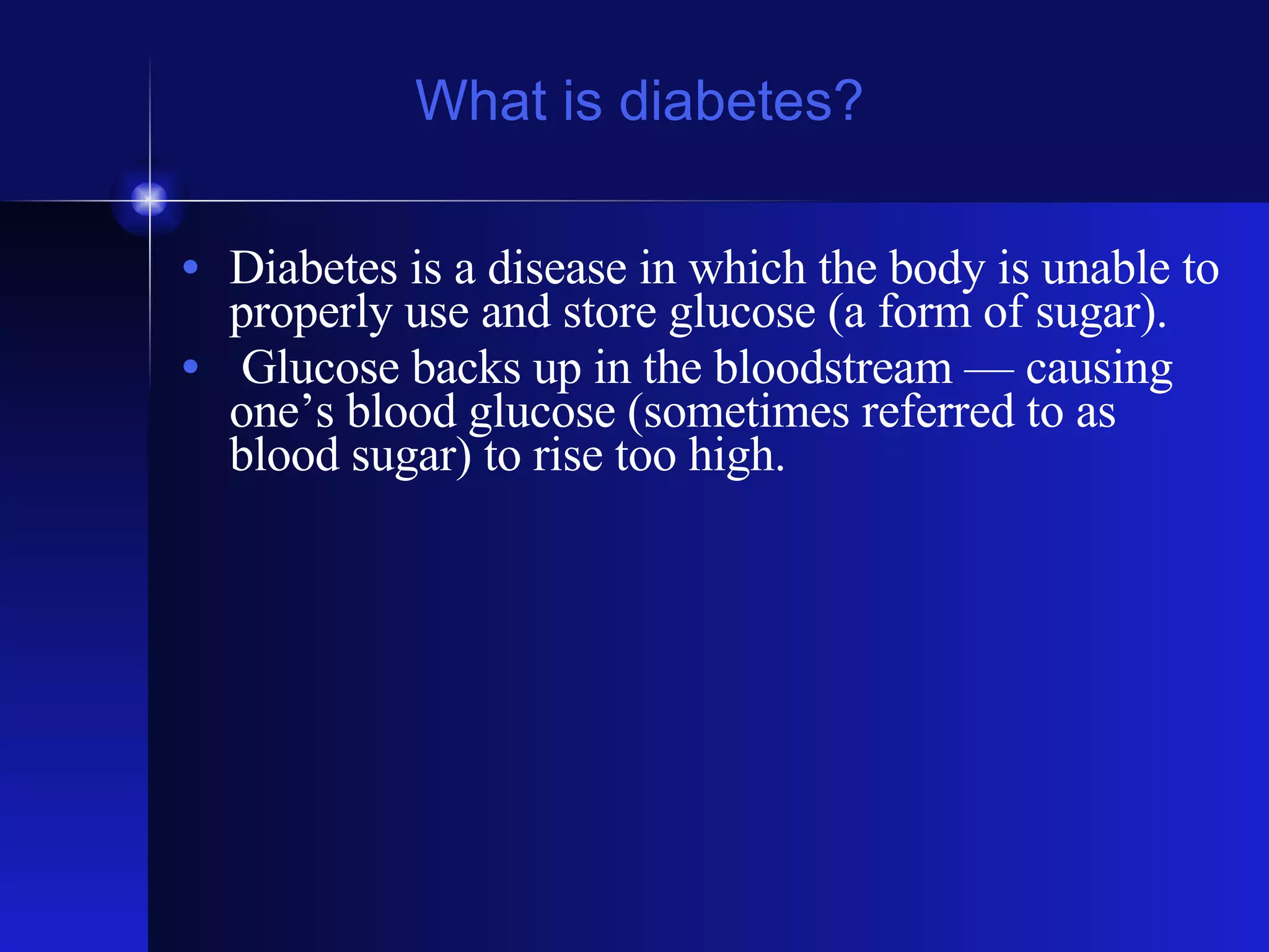 Diabetes | PPT