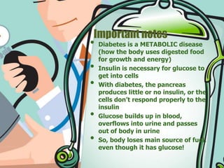 An introduction to diabetes | PPTX