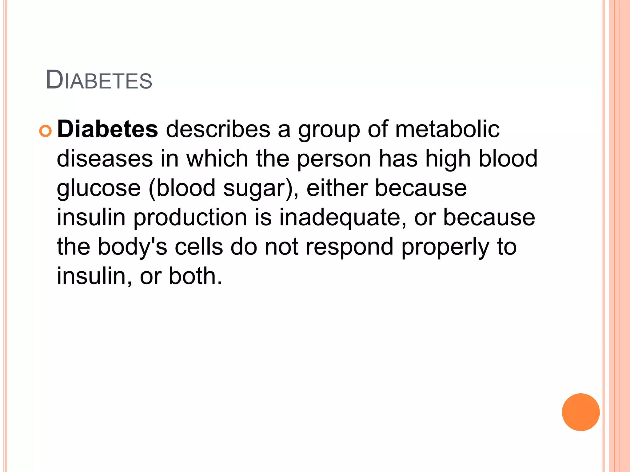 Diabetes | PPT