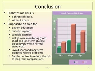 Diabetes-home science | PPT | Diabetes | Diseases and Conditions