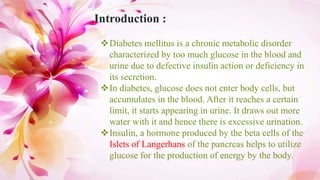 Diabetes | PPTX