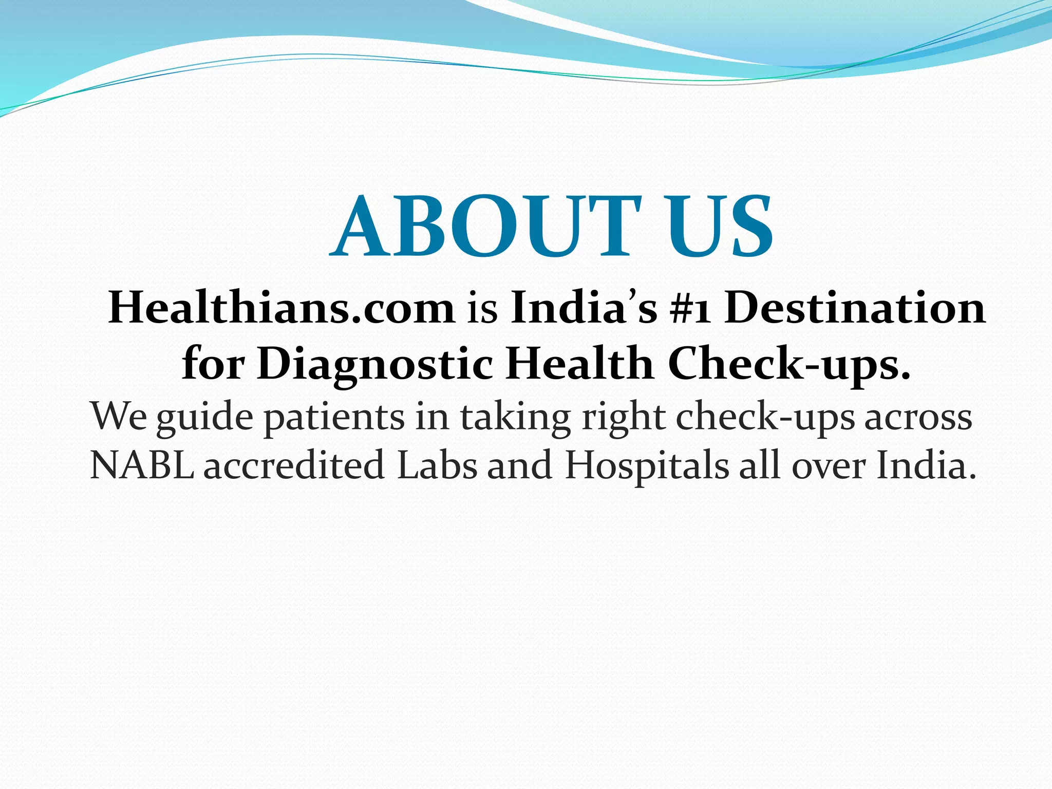 Diabetes Check-up by Healthians | PPTX | Diabetes | Diseases and Conditions