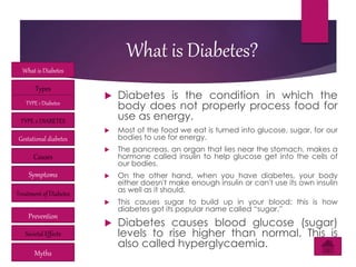 Diabetes | PPTX