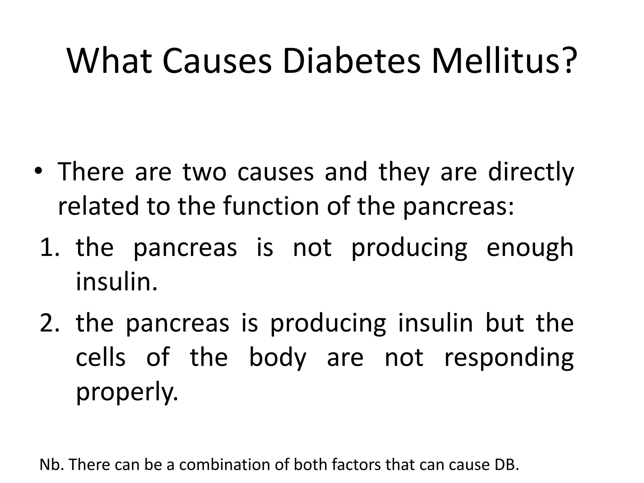 Diabetes mellitus-overview | PPT
