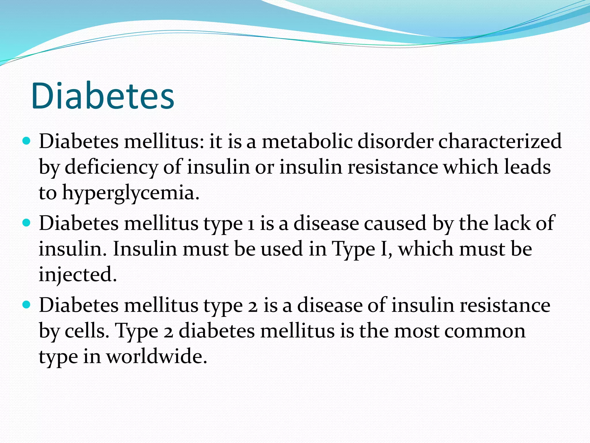 Insulin and Oral Hypoglycemics | PPTX