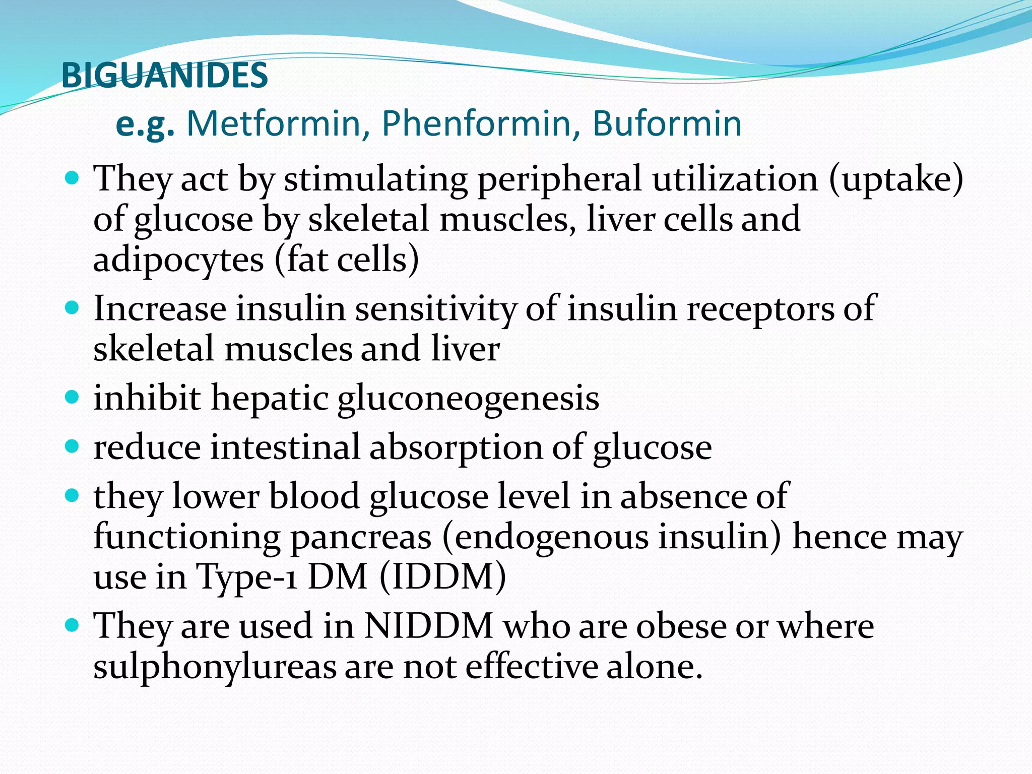 Insulin and Oral Hypoglycemics | PPTX