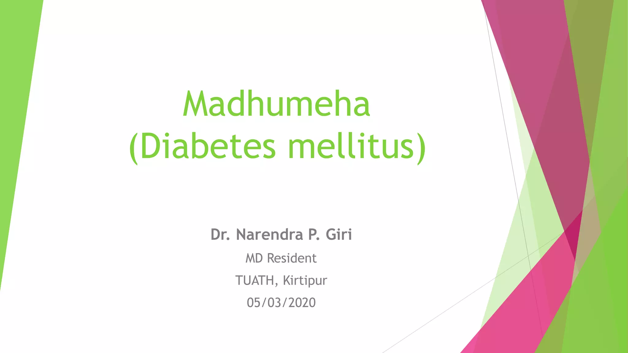 Madhumeha/Diabetes Mellitus | PDF