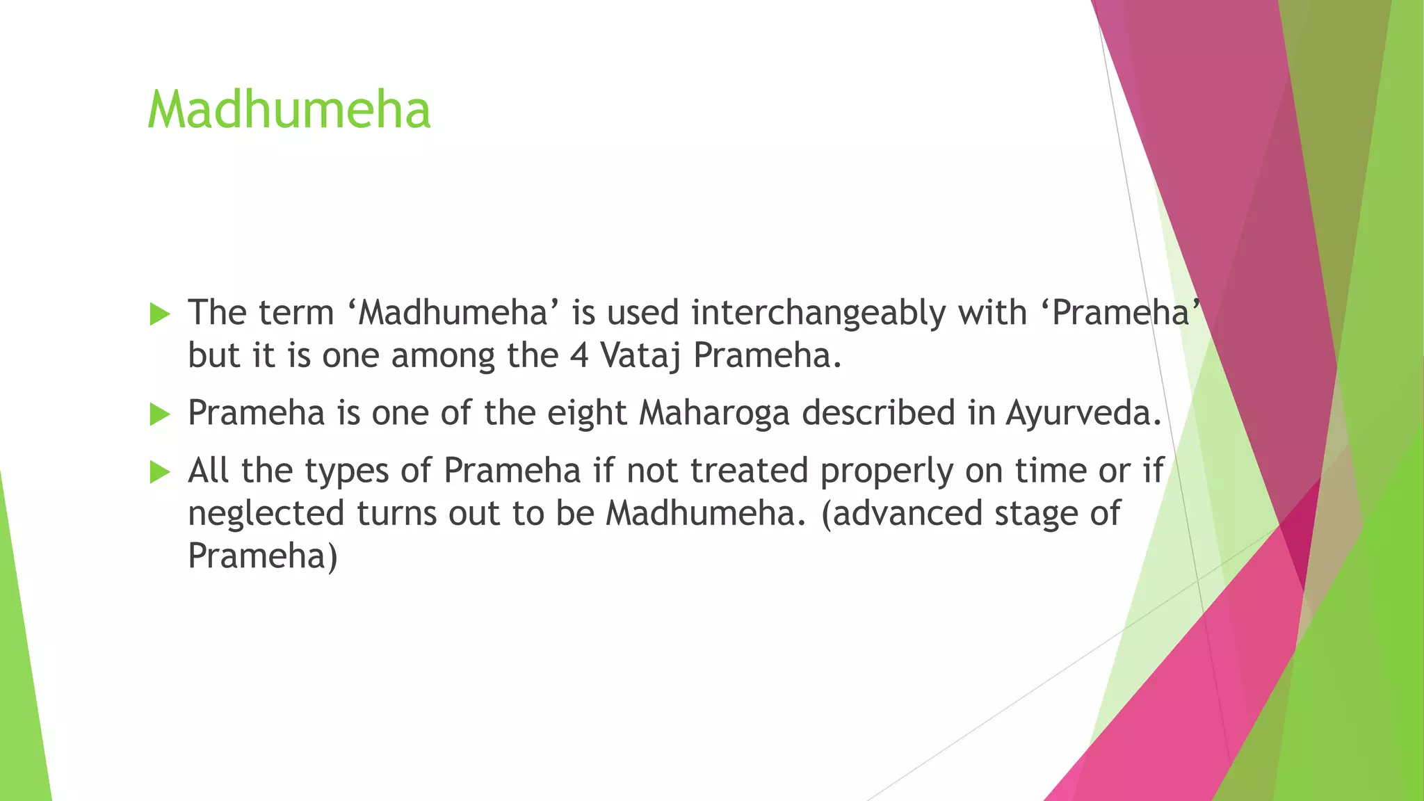 Madhumeha/Diabetes Mellitus | PDF