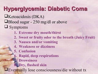 Diabetes mellitus & blood glucose monitoring | PPT