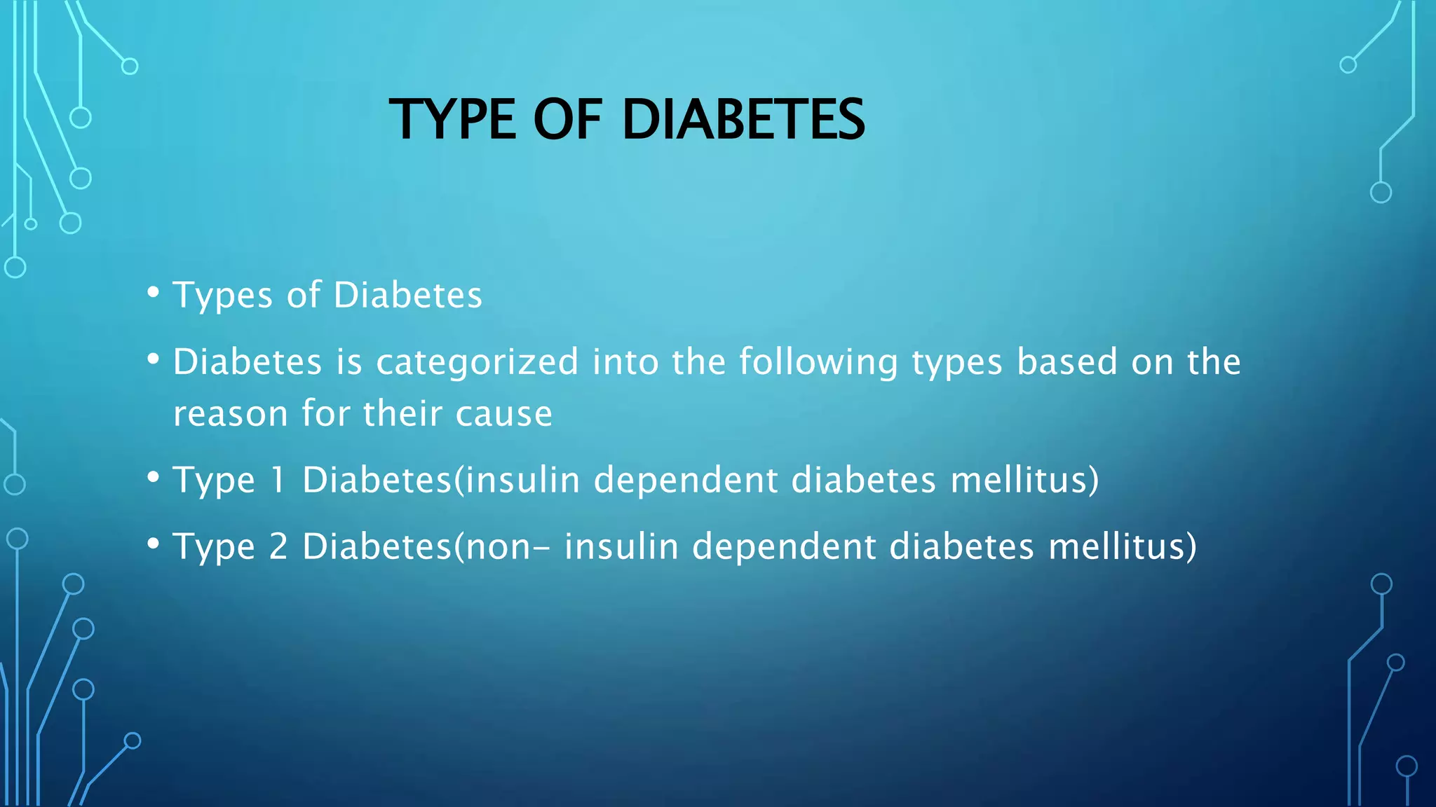 Diabetes | PPTX
