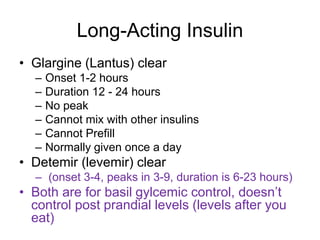 diabetes. Management ppt can use for nursing | PPT