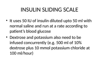DIABETES and anaesthesia management preop | PPTX
