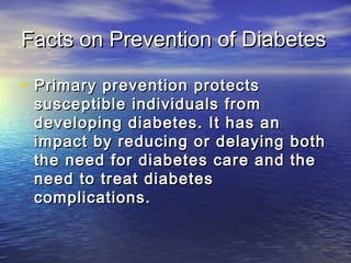 Diabetes a major public health problem | PPT