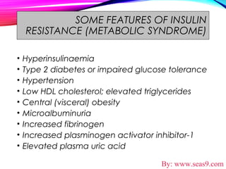 Insulin Resistance A Challenge In Diabetes Management | PPT