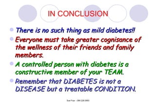 Diabetes General | PPT