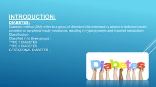 Diabetes Mellitus | PPTX