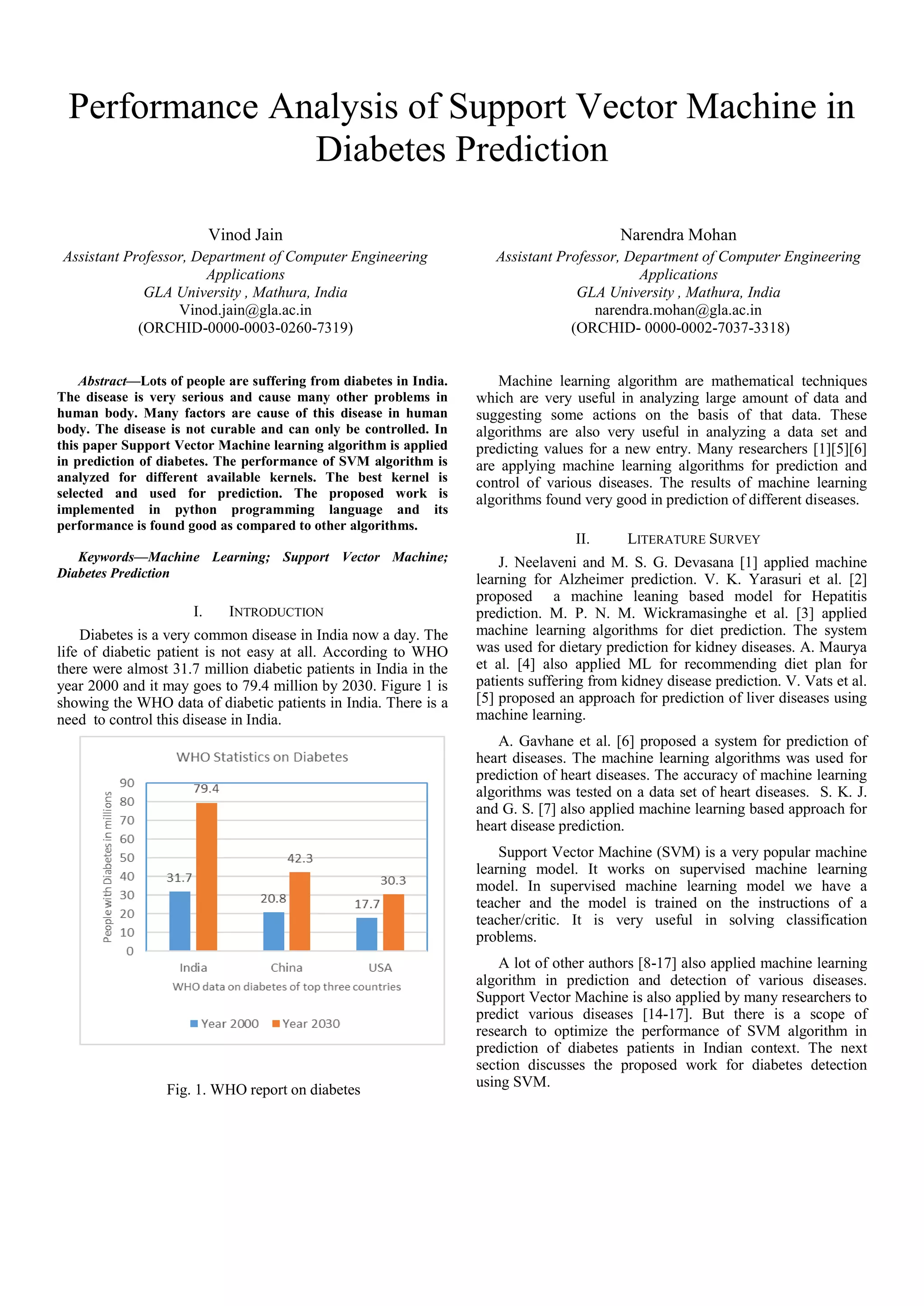 Diabetes prediction-unpublished | PDF