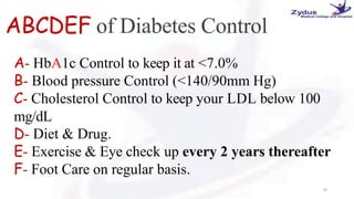 Diabetes- Prevention & Lifestyle Modifications.pptx