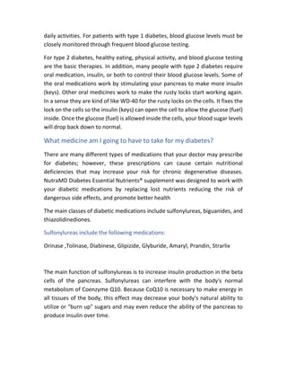 Diabetes 101 guide | PDF