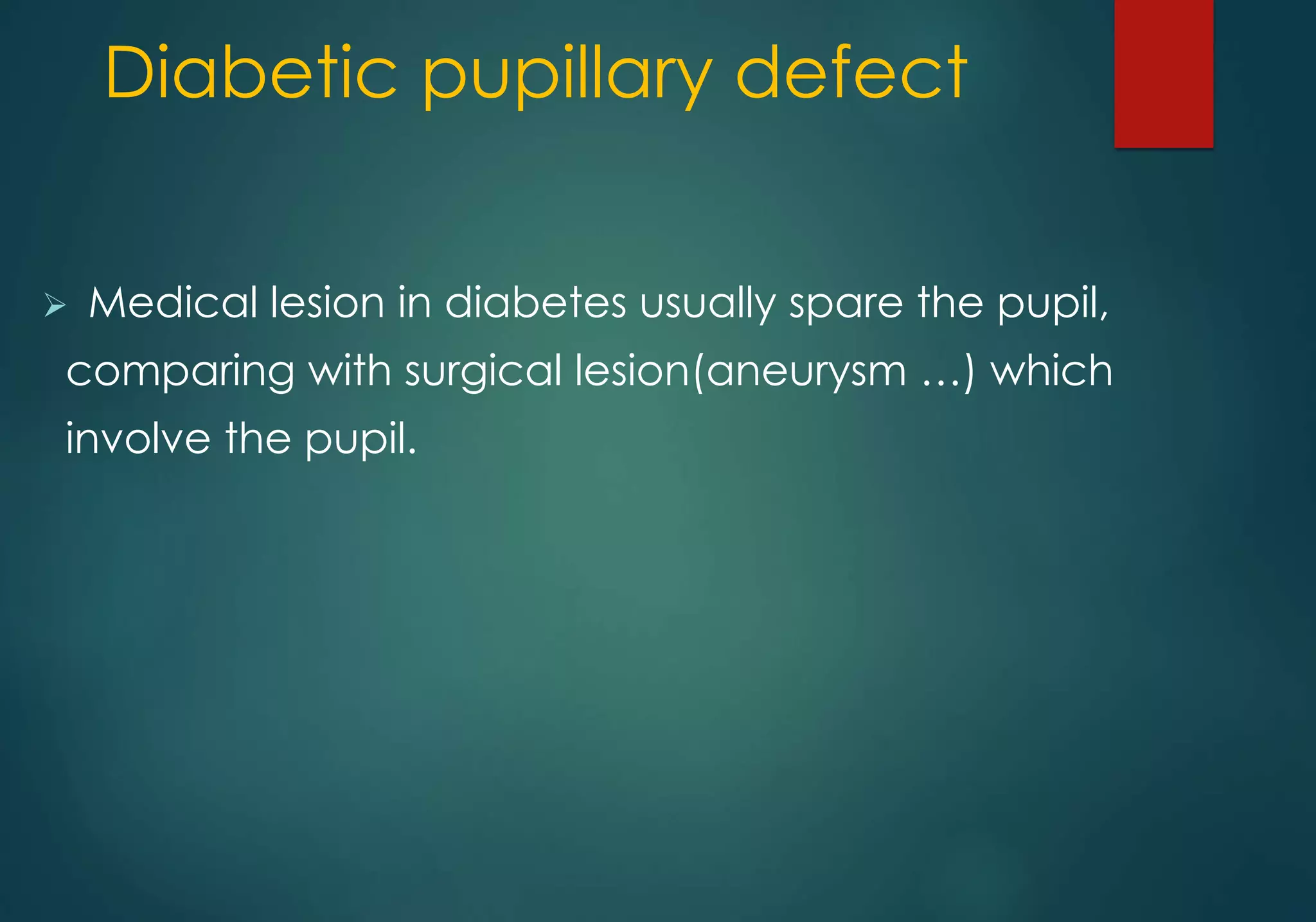 DIABETES AND THE EYE | PPTX