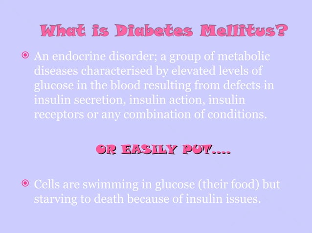 Diabetes Made Easy | PPT | Diabetes | Diseases and Conditions