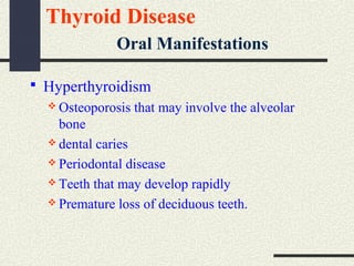 Diabetes, adrenal insufficiency, thyroid disease (3) | PPT