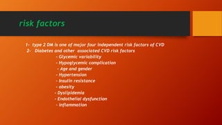 diabetes and cardiovascular disease .pptx | Diabetes | Diseases and ...