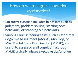 Diabetes and cognitive impairment | PPTX