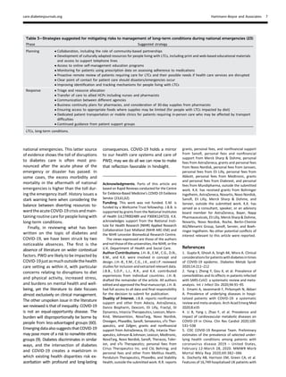 Diabetes and covid 19-risks | PDF