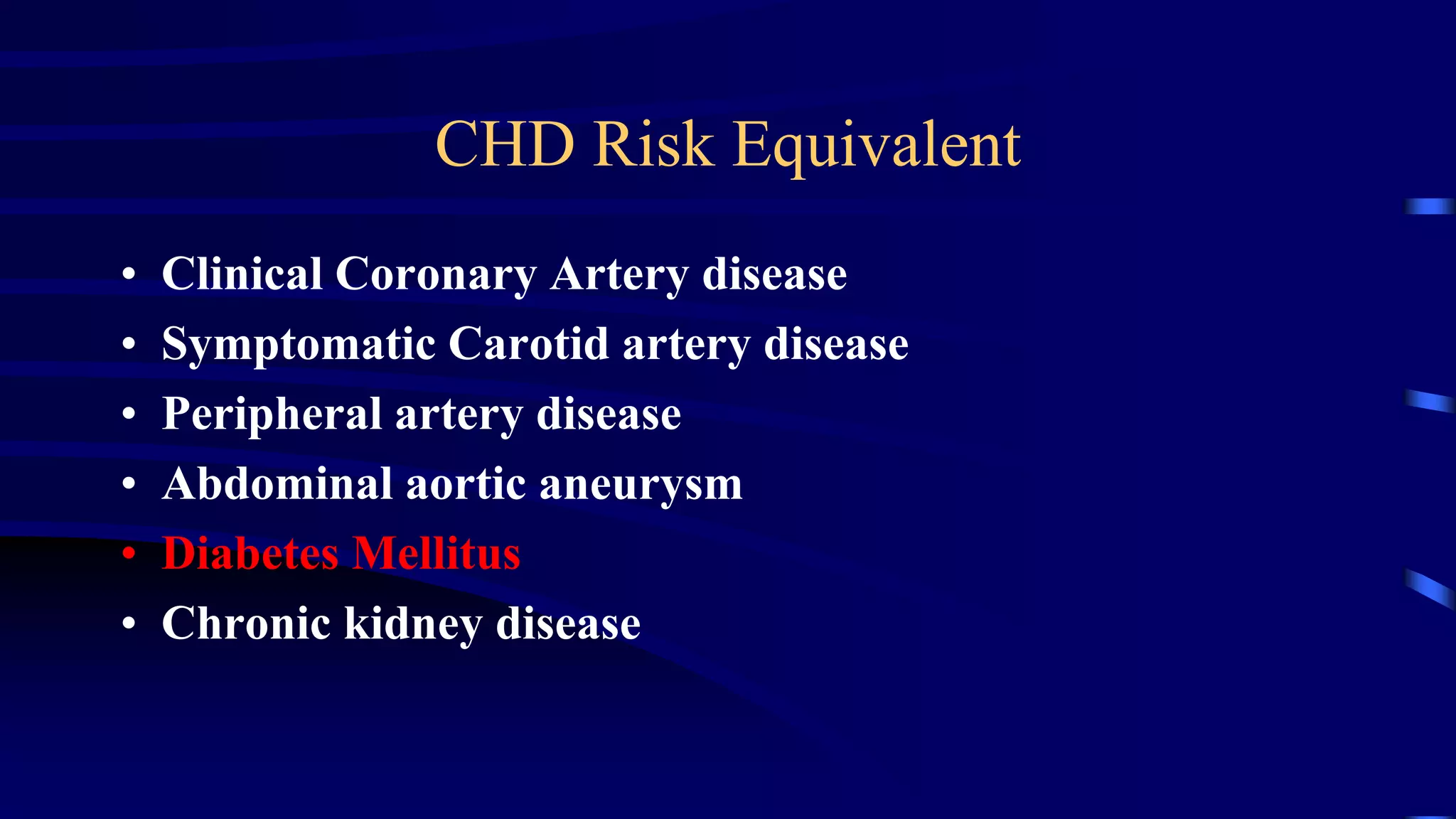 Diabetes and Cardiovascular Disease | PPTX