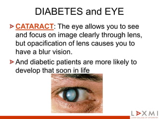 Diabetes and eye | PPTX