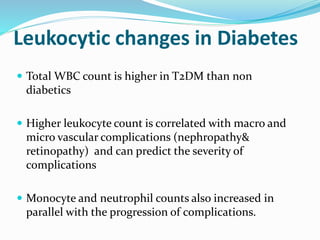 Diabetes and hematology is there a link.pptx