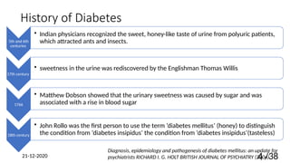 DIABETES AND ITS ORAL MANIFESTATIONS.pptx