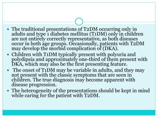 Diabetes and new anti diabetic drugs | PPTX