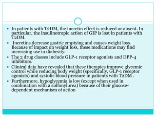 Diabetes and new anti diabetic drugs | PPTX