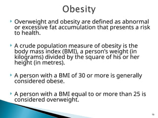 Diabetes and Obesity.ppt for lesson 2025 | PPT