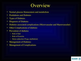 Diabetes awareness talk and prevention of Diabetes | PPT
