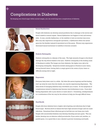 Diabetes Booklet | DOC