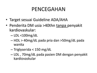 Diabetes dan penyakit kardiovaskular | PPTX