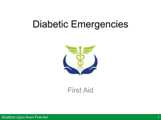 Diabetes emergency management | PPTX