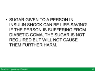 Diabetes emergency management | PPTX