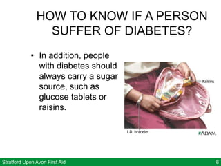 Diabetes emergency management | PPTX