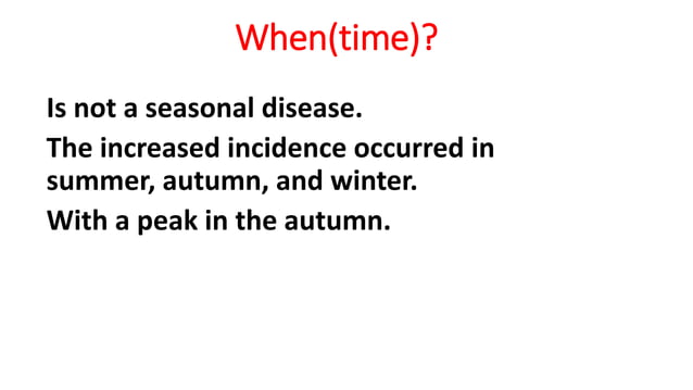 Diabetes epidemiology person, place, time graph | PPTX