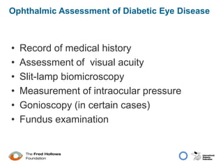 Diabetes Eye Health Guide | PPTX