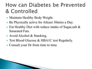 Diabetes Frequently asked Questions(FAQ) | PPTX