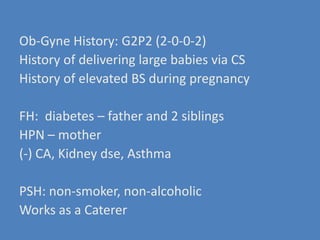 Diagnosing diabetes | PPTX